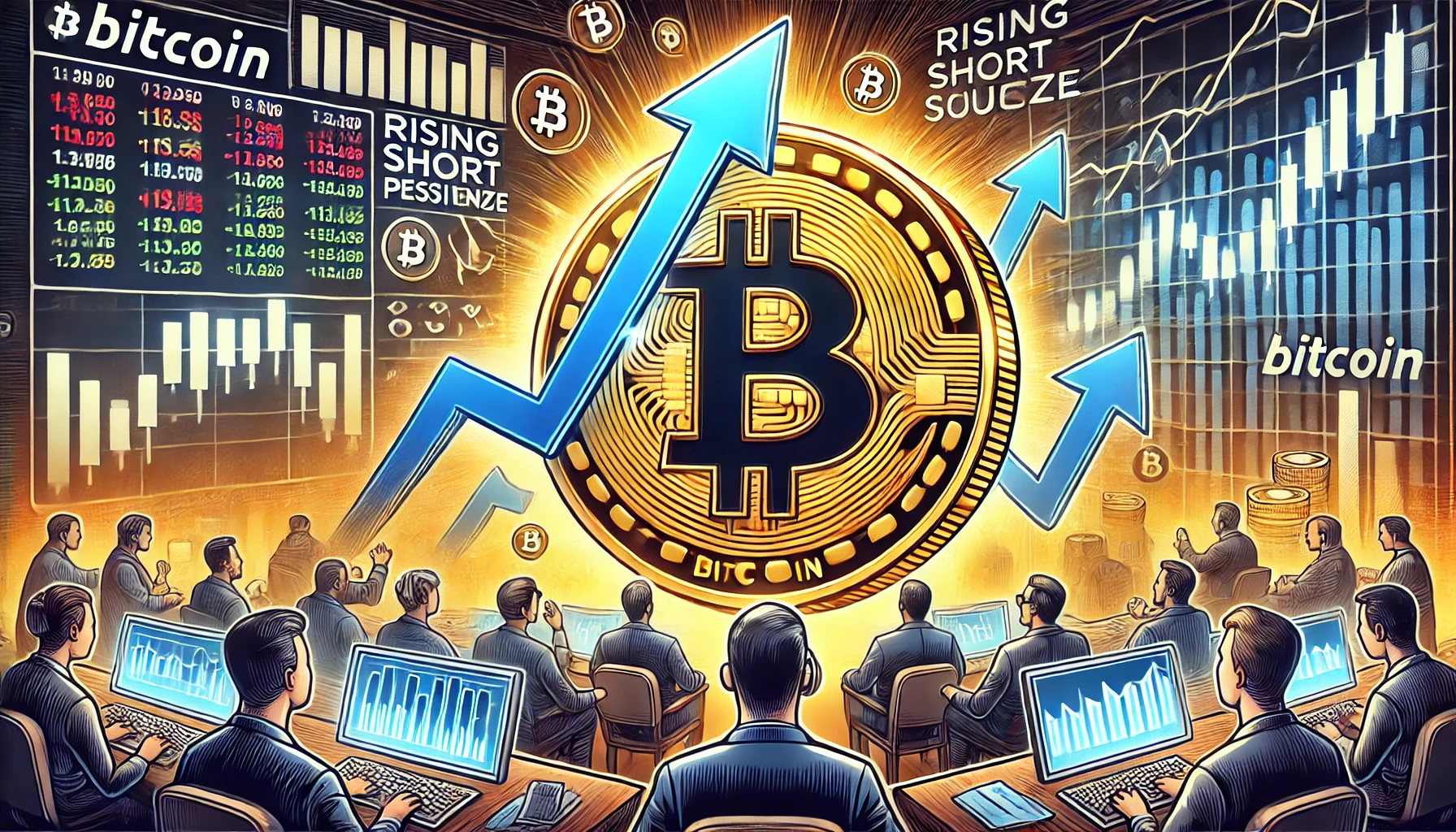 Potential Market Movements: Bitcoin Faces Short Squeeze Amid Rising Short Positions