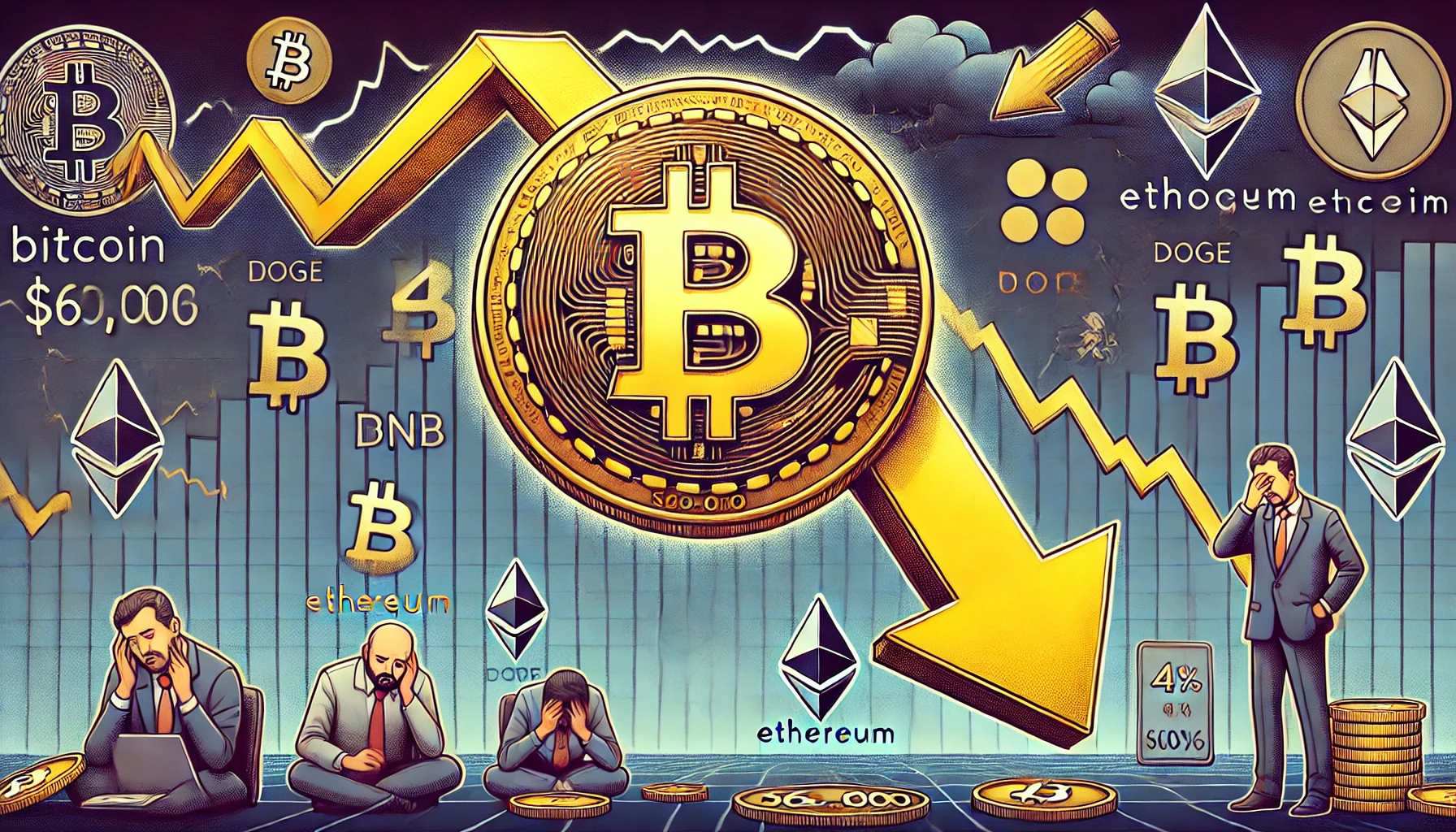 El Bitcoin Cae Por Debajo De Los 60.000 Dólares En Medio De Una Venta Generalizada Y La ...