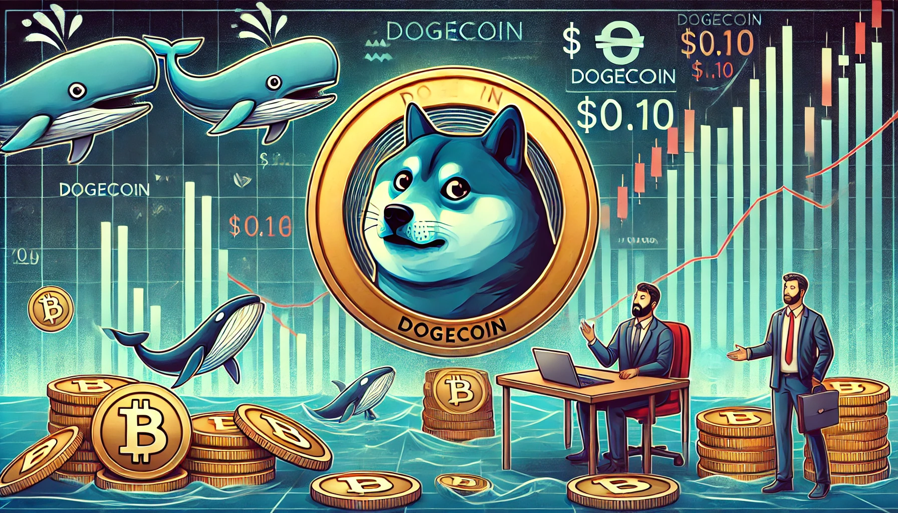 Dogecoin Faces Market Hesitation Despite Whale Activity Surge, Price Stability at $0.10 Remains ...