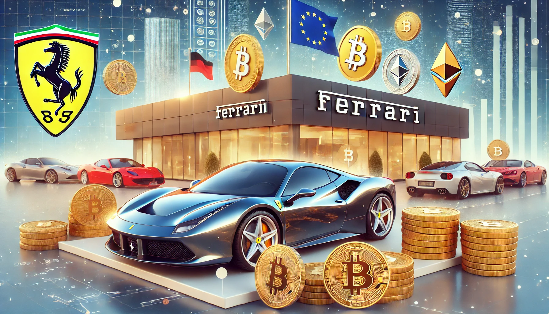 Ferrari to Accept Cryptocurrency Payments in Europe