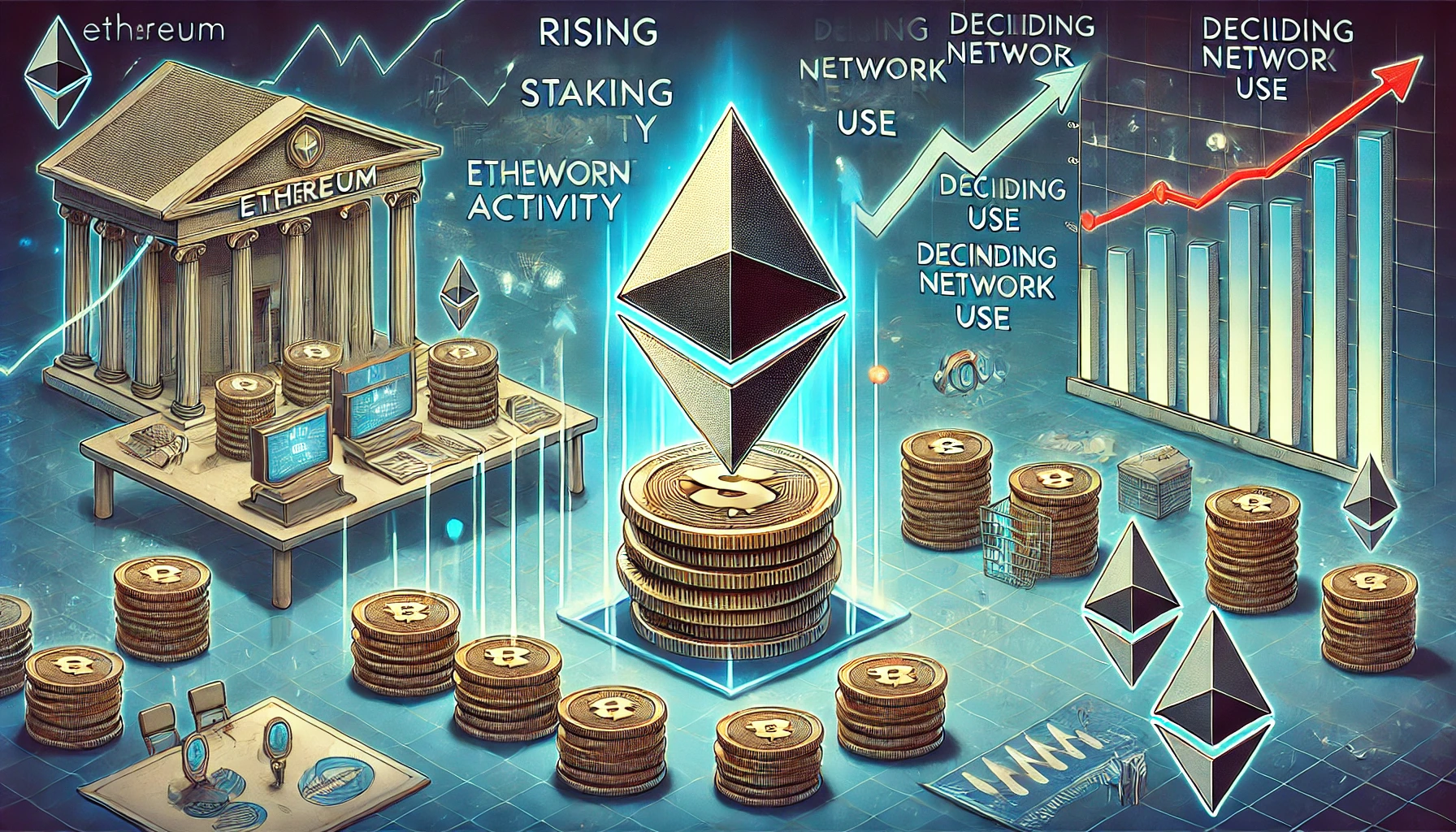 Rising Ethereum Staking Activity Amidst Declining Network Use: A ...