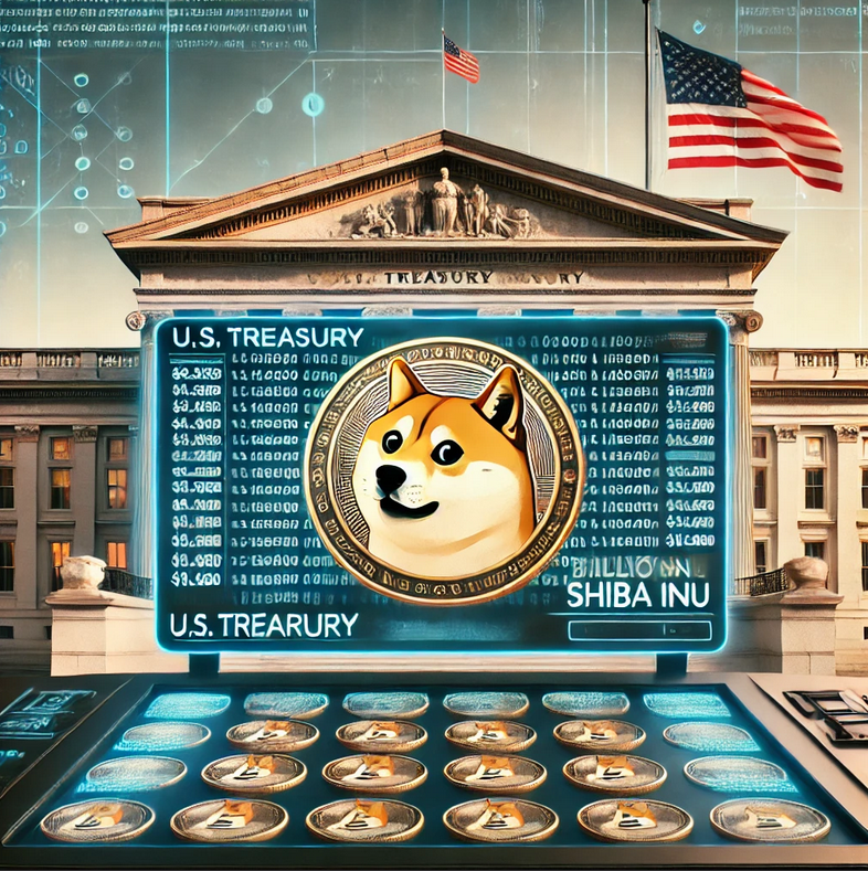 Government Goes Crypto: Billions of Shiba Inu in US Treasury Wallet