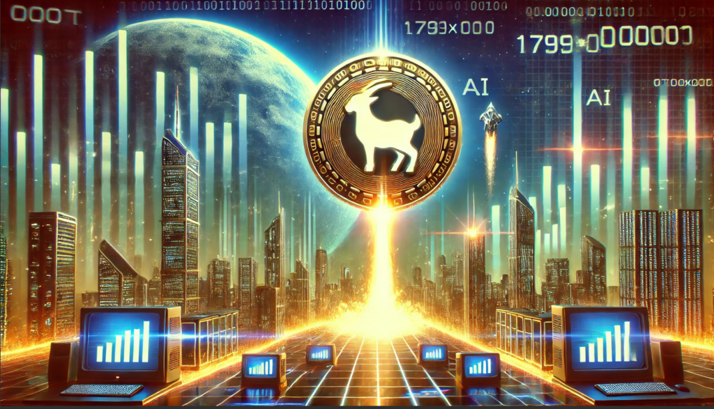 GOAT Meme Coin Skyrockets to Staggering Market Cap, Driven by AI Innovation