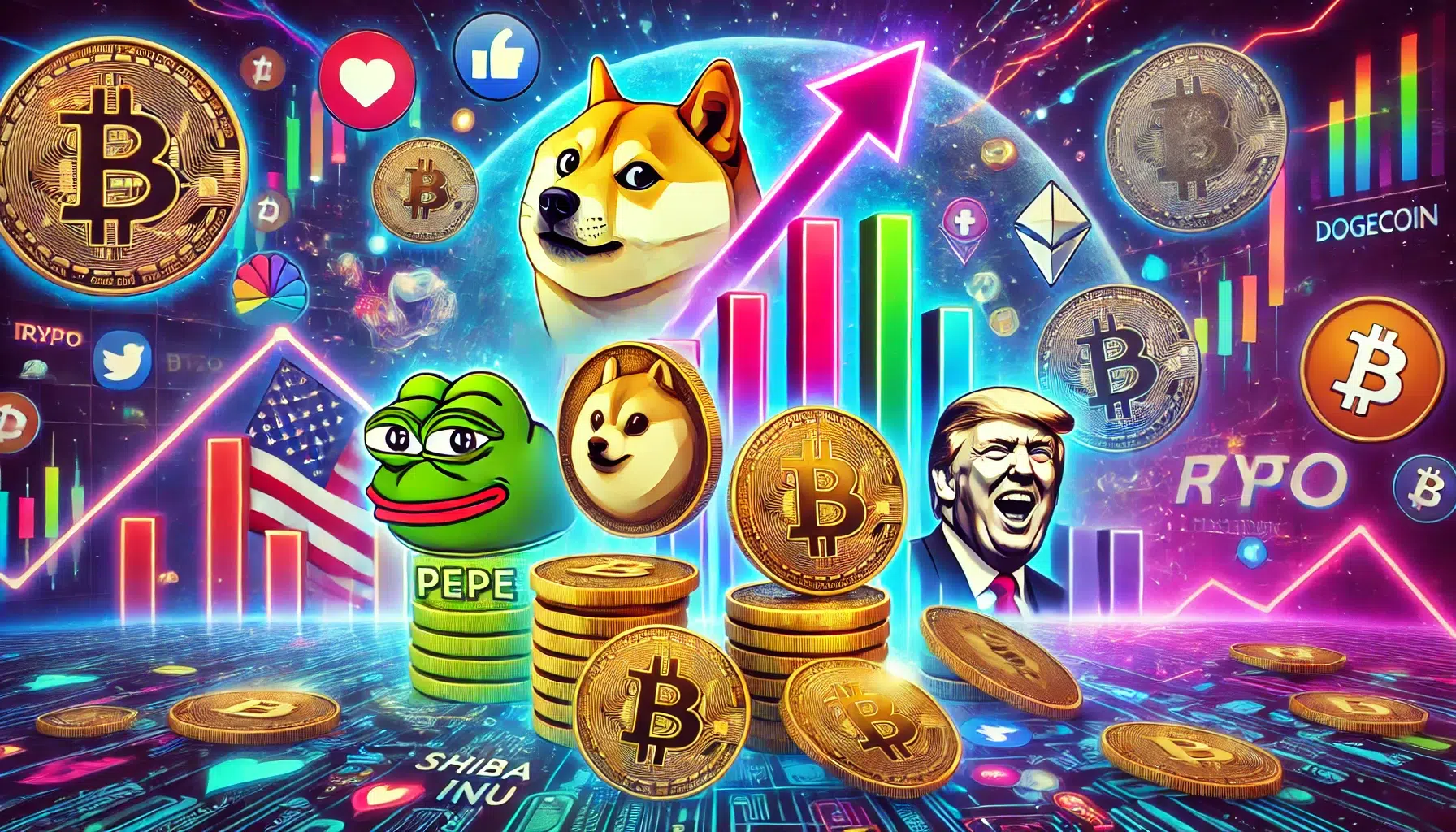 Trump Token Skyrockets After Trump’s Endorsement, Sparks Meme Coin Boom