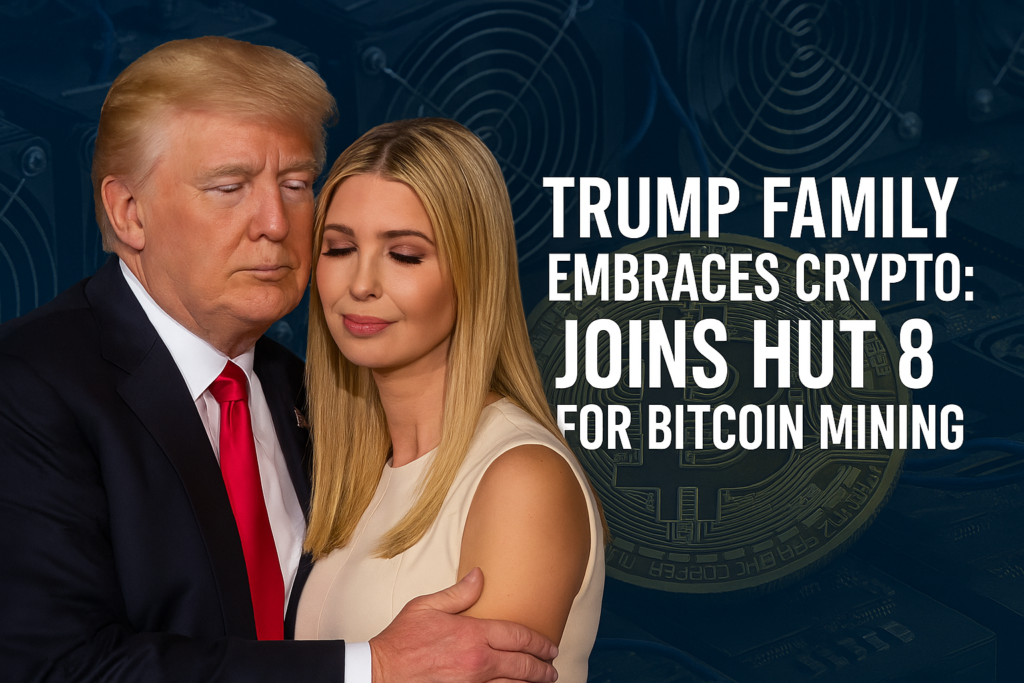 Trump Family Embraces Crypto: Joins Hut8 for Bitcoin Mining - ETHNews